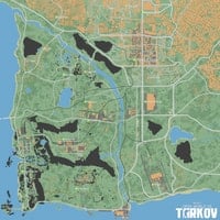 Escape From Tarkov Woods Map Campus Map EfT Best Maps, All Escape From